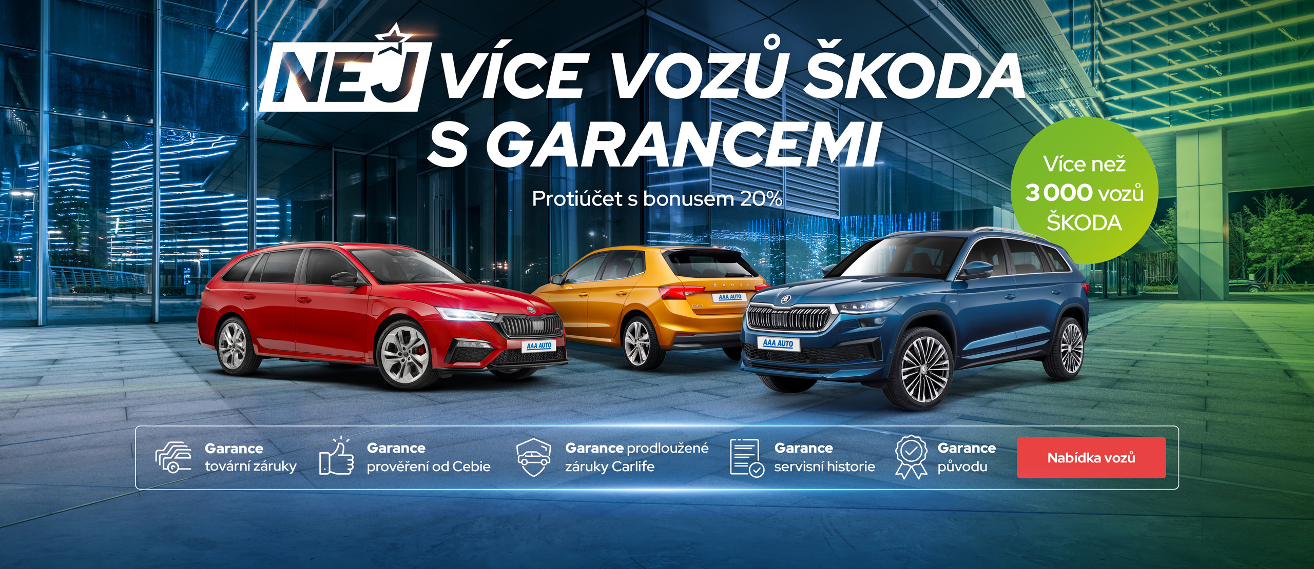 Autobazar AAA AUTO – největší výběr ojetých vozů